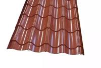 China Prepainted Color Coated Zinc Aluminium Roof 3-120mm Thick Gi Corrugated Sheet for sale
