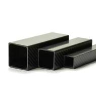 China 3K Twill Matte Carbon Fiber Rectangular Tube 600*600MM Carbon Fiber Square Tube for sale