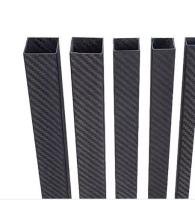 China 3K Twill Matte Carbon Fiber Rectangular Tube 600*600MM Carbon Fiber Square Tube for sale