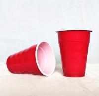 China 18 Oz PP PS Disposable Party Plastic Cups For Beer Pong Plastic Wedding 560ml for sale