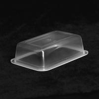 China 140 X 90 X 35MM Disposable Rectangular Trays PP Frozen Food Packaging Trays for sale