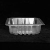 China 200 X 140 X 40 MM Disposable Plastic Tray PP Clear Plastic Trays For Food Fruit for sale