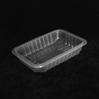 China 200 X 140 X 50 MM Clear Disposable Plastic Tray PP Disposable Fruit Tray Vegetable for sale