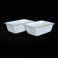 China 260 X 170 X 70 MM Disposable Plastic Tray With Lid Deli Food  Container for sale