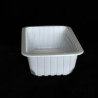 China 260 X 170 X 80mm Disposable Food Blister Tray Microwaveable Frozen Food Tray Packaging for sale