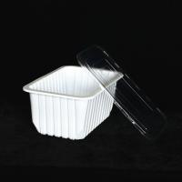 China 260 X 170 X 110 MM 90 OZ PP Disposable Plastic Tray With Lid Large Customizable for sale