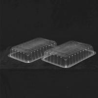 China 285 X 205 X 90 MM PP Disposable Plastic Tray Clear Rectangle Food Plastic Tray for sale