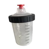 China 350Cc Plastic paint Mixing Cups Disposable Mixing Cups With Mixing Sticks for sale