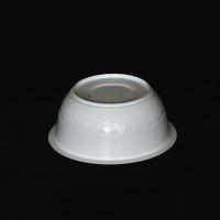 China 600Ml White Disposable Plastic Bowl 20 Oz Disposable Soup Bowls Meat Cereal for sale