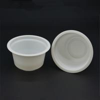 China PP 230ml Disposable Yogurt Cups With Lids Plastic Frozen Yogurt Cups for sale