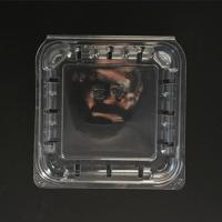 China 105mm Vegetable Packaging Plastic Box PET Food Packaging Clamshell For Blueberry for sale