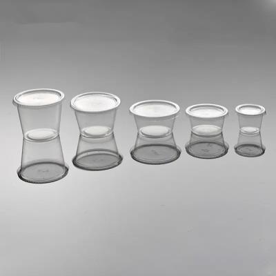 China 4 Oz PP Disposable Sauce Cup Disposable Plastic Sauce Containers With Lids for sale