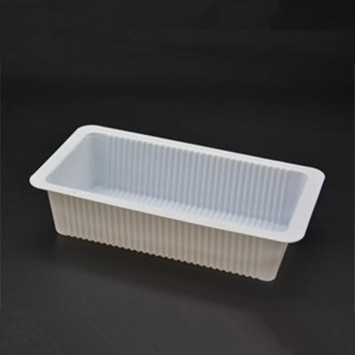 China 200 X 105 X 48Mm Disposable Cookie Tray White Disposable Trays With Lids For Biscuit for sale
