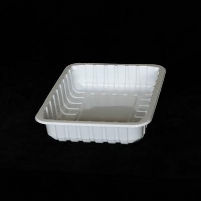 China 260 X 200 X 38MM Disposable Plastic Food Trays PP Disposable Catering Trays for sale