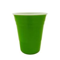China 425 Ml 14 Oz PP Reusable Beer Pong Cups Injection Beer Pong Plastic Cups for sale