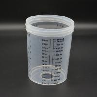 China 50 Sets Plastic PP And PE Paint Mixing Cups Packaged In One Box for sale