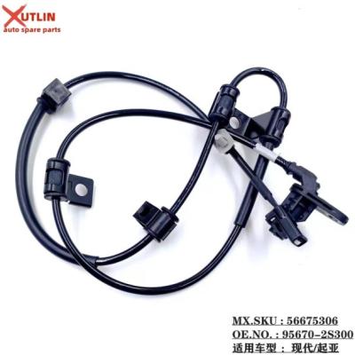China Front Left ABS Wheel Speed Sensor 95670-2S300 for Hyundai Kia 12V for sale