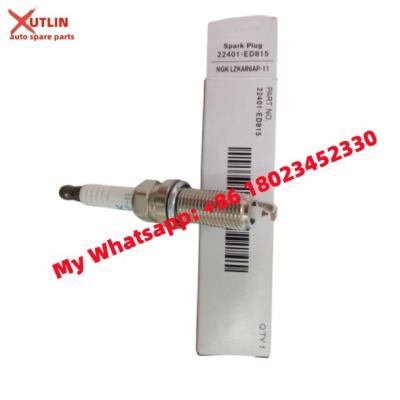 China NGK LZKAK6AP-11 Spark Plugs for Nissan OEM 22401-ED815 Auto Engine Ignition for sale
