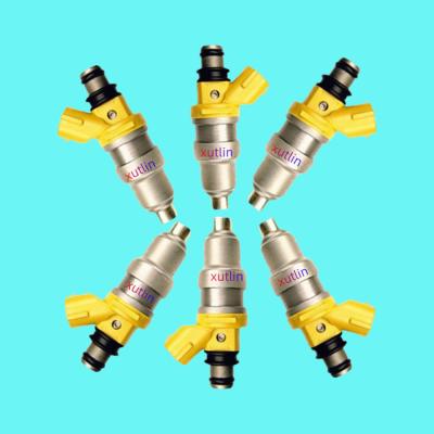 China Auto Common Rail Diesel Fuel Injectors for Toyota Supra 7MGE 3.0L L6 1986-1998 OEM 23250-70040 for sale