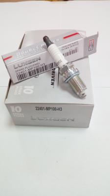 China Auto Engine Spark Plugs OEM 22401-MP100-H3 For Nissan Land VW 10pcs MOQ for sale