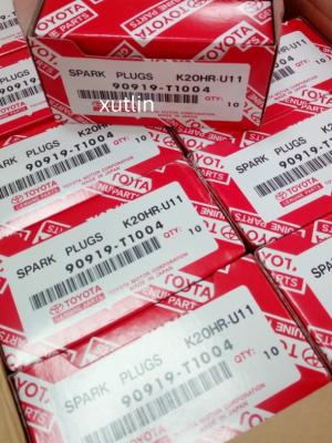 China Auto Engine Spark Plugs OEM 90919-T1004 for Toyota Compatible High Quality 10pcs MOQ for sale