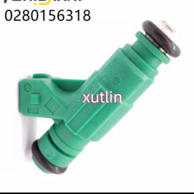 China Fuel Injector Nozzle 0280156318 for Citroen C2 C3 C4 Xsara Peugeot 206 307 1.6L for sale