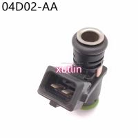 China Fuel Injector Nozzle CV9ALFE-04D02-AA 04D02-AA for Hiase Little Sea Lion X30L T30 T32 4Pcs for sale