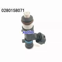 China Fuel Injector Nozzle 0280158071 06A906031CE for VW Caddy III Golf Mk5 Touran 4pcs for sale