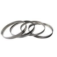 China High Frequency Welded Band Saw Blade for Wood Cutting in Vertical Position for sale