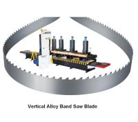 China TCT Carbide Alloy Wood Cutting Band Saw Blade 0.65mm Thickness 30mm Width High Frequency Welded for sale