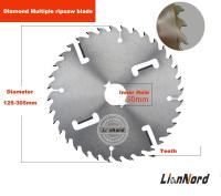 China Wood Cutting Multi-Saw Circular Saw Blades 105mm to 350mm Hardness Alloy Steel for sale