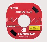 China Import SS Steel Metal Saw Blade for Band Saw Machine 3-6 mm Japan FUNASAW Small Size for sale