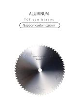 China Carbide Tipped Circular Saw Blade 300mm 60-120 Teeth for Aluminum Cutting Machine for sale