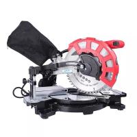 China 8 Inch 1800W Electric Compound Corded Miter Saw Single Bevel Sliding Wood Cutting Tool for sale