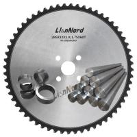 China Tungsten Carbide Circular Saw Blade for Metal Cutting TIACN Coated 250-500mm for sale
