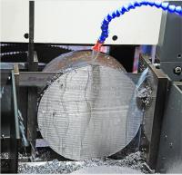 China Intelligent CNC Metal Cutting Band Saw 360mm Round Capacity 4400x34mm Blade for sale