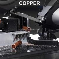 China Automatic Speed Adjustment Portable Band Saw Machine 110V for Metal and Wood Cutting for sale