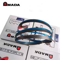 China Japan AMADA M42 Bi-Metal Band Saw Blade Width 27-80 mm for Steel Stainless Steel Cutting for sale