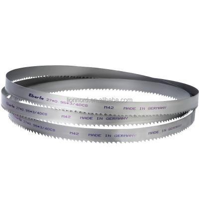 China EBERLE M42 Bi-Metal Band Saw Blade 27mm x 0.9mm for Steel and Stainless Steel Cutting for sale
