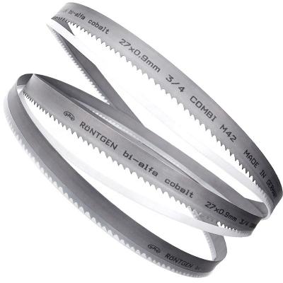 China EBERLE M42 Bi-Metal Band Saw Blade 27mm x 0.9mm for Steel Tube Cutting for sale