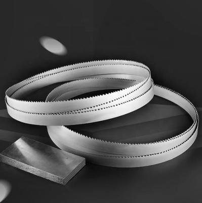 China Ti-Coated Bi-Metal Band Saw Blade 27mm 0.9mm for Stainless Steel Bar Pipe Cutting for sale