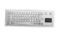 China Stainless Steel Industrial Keyboard With Touchpad  / Rugged  Keyboard for sale