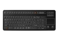 China 108 Keys Medical Polyester Membrane Desktop Keyboard USB PS2 Connection Compact Format for sale