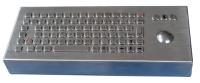 China IP66 84 Keys Desktop Silver Industrial Metal Keybaord For Outdoor for sale