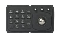China Waterproof Silicone Industrial Pointing Device Ruggedized In Black for sale