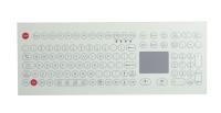 China 108 Keys IP65 Industrial Membrane Keyboard Top Panel Mounting for sale