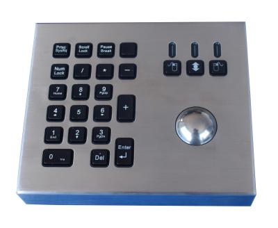 China IP68 Laser Computer Pointing Devices With Numeric Keypad And 3 Mouse Buttons for sale