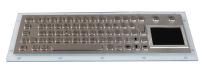 China IP65 Stainless Steel USB kiosk Keyboard With Touchpad with any customized layout for sale