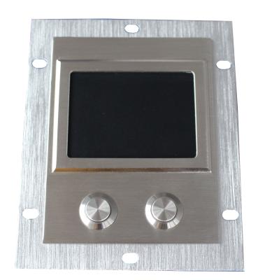 China Dustproof Metal Industrial Touchpad With Rear Panel Mounting Solution for sale