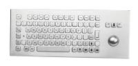 China Dust Proof Stainless Steel Keyboard SS Vandal Resistant Keyboard for sale